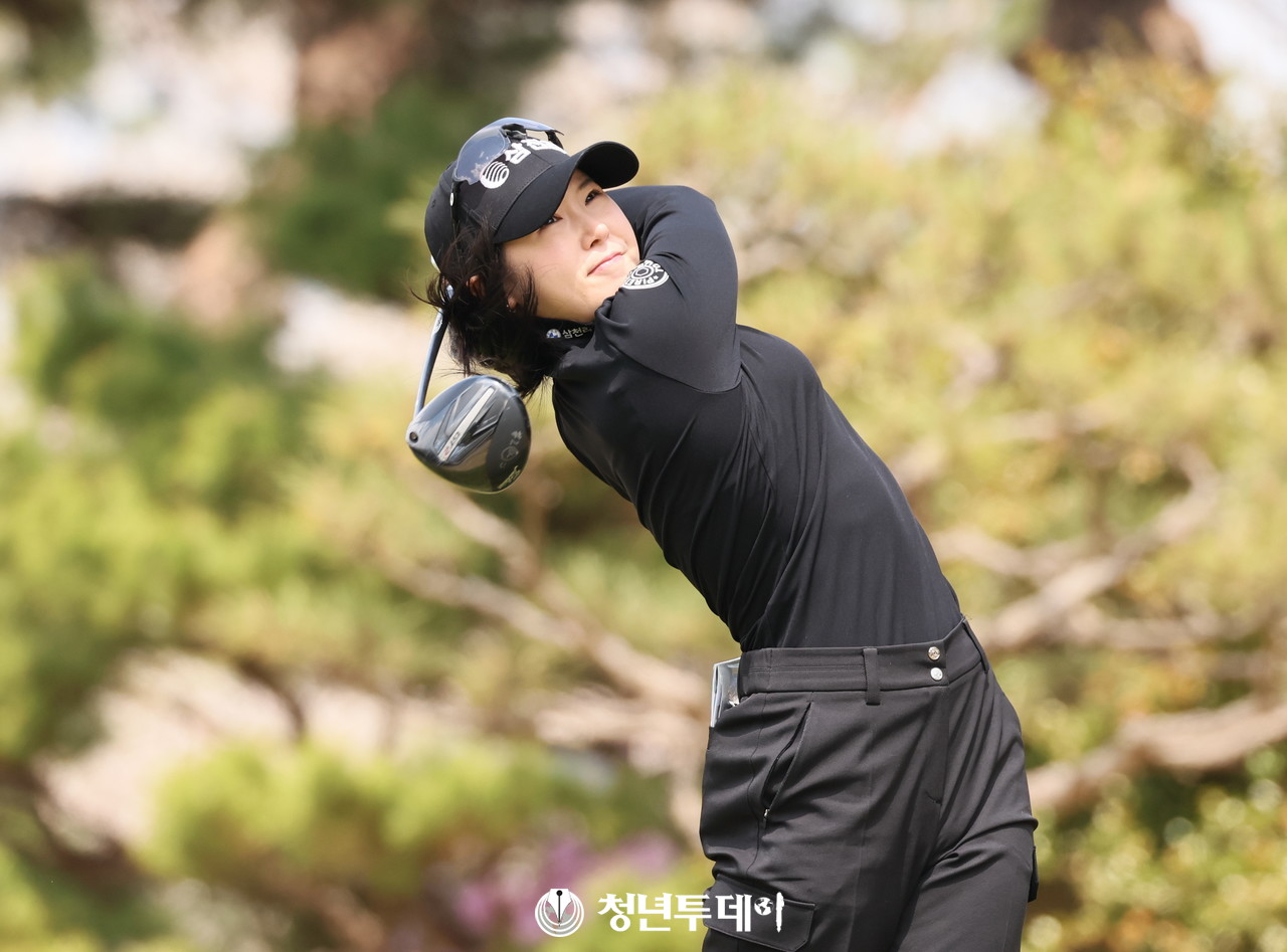 고지우, KLPGA두산건설 We’ve 챔피언십 티샷