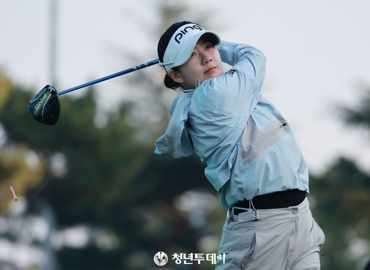 윤다현,KLPGA iM금융오픈 2025오픈 둘쨋날 티샷
