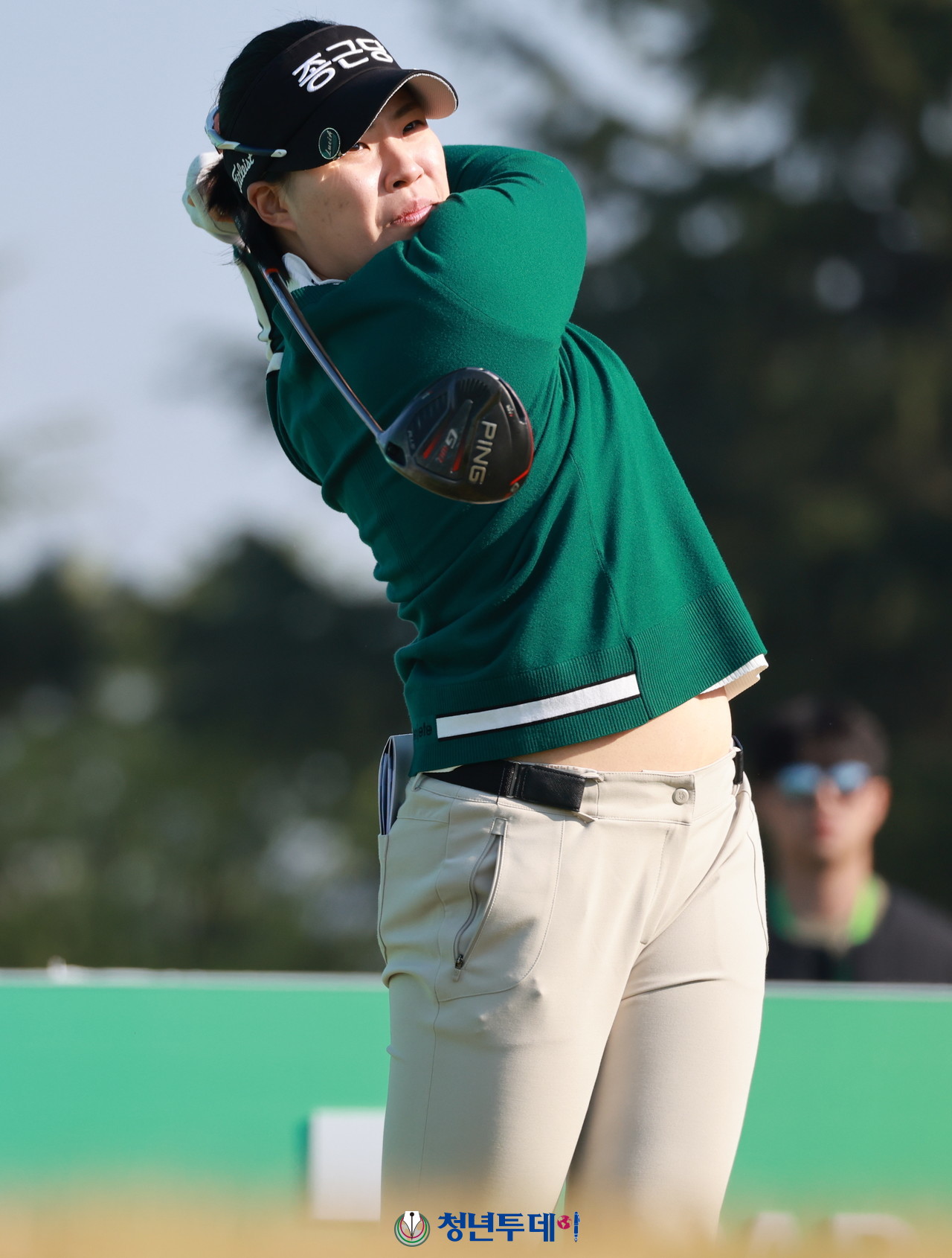 강정현,KLPGA iM금융오픈 2025 티샷
