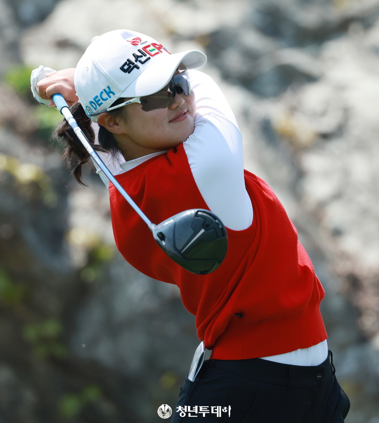 티샷 하는 현세린(A), KLPGA'덕신EPC 챔피언십'