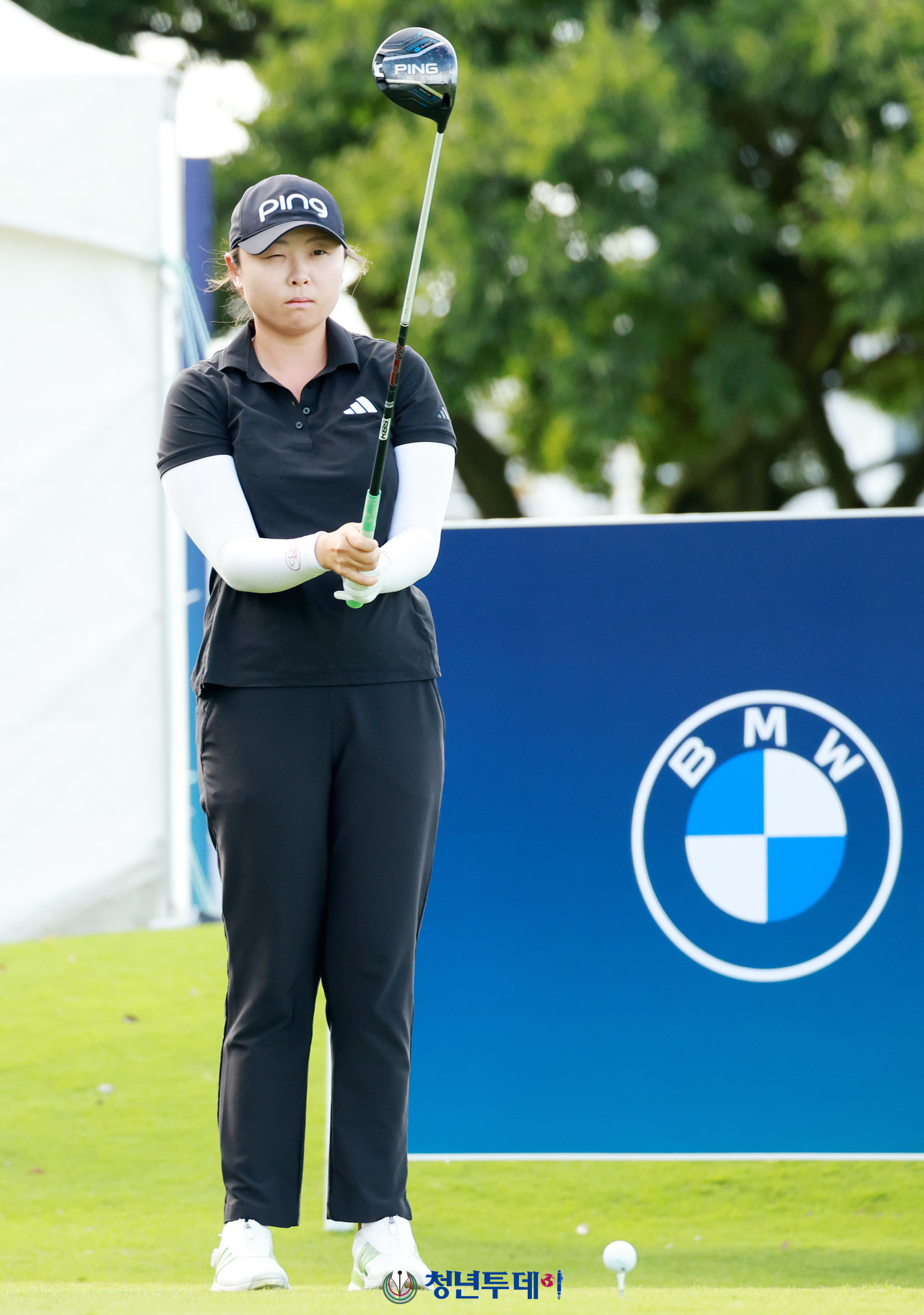 [청년골프] 로빈 최(Robyn Choi),’BMW 레이디스 챔피언십 2025’티샷
